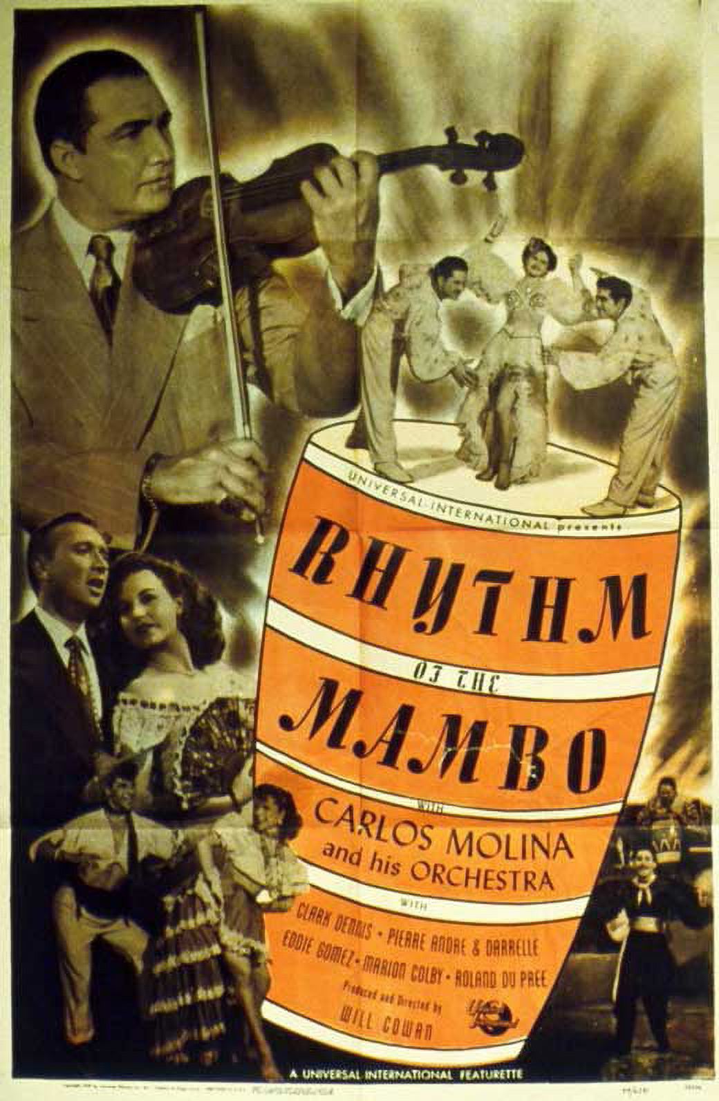 Rhythm of the Mambo - movie POSTER (Style A) (11" x 17") (1949 ...