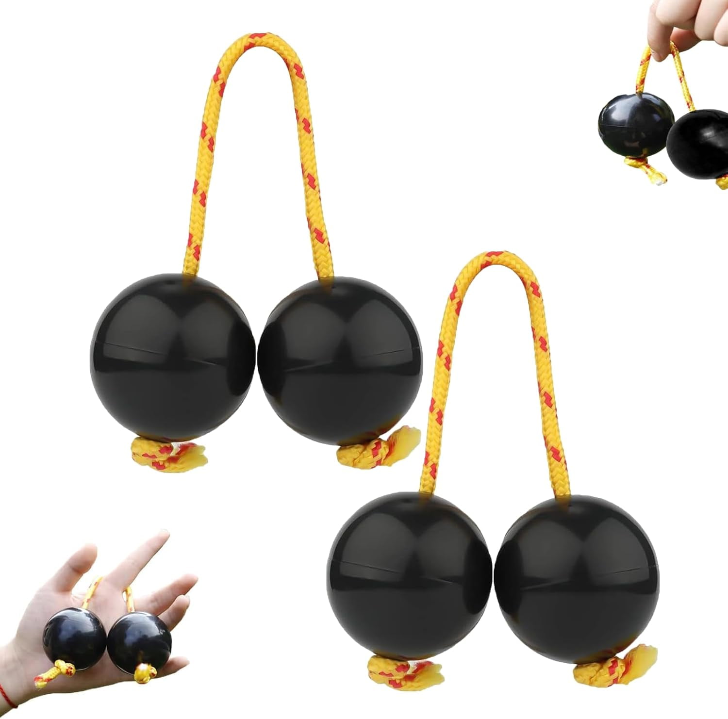 Rhythmic Ball Kashaka Instrument, 2 PCS Kashaka Music Egg Shakers ...