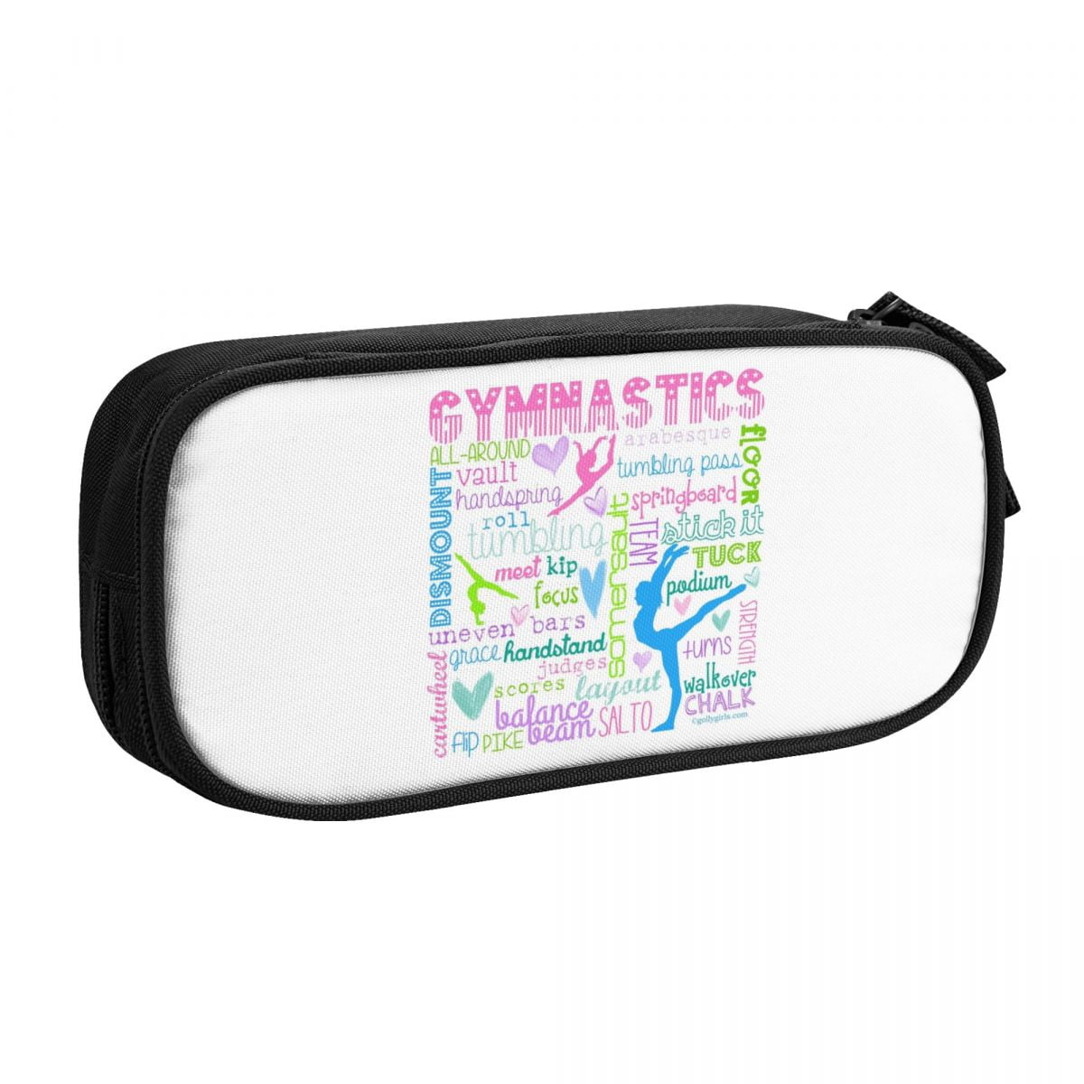 Rhythmic Gymnastics Dance Custom Pencil Case Large Capacity Pencil Box ...
