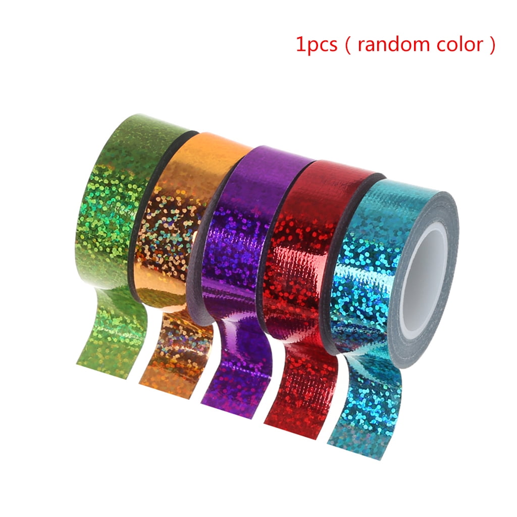 Rhythmic Gymnastics Decoration Holographic Glitter Tape Ring Stick ...