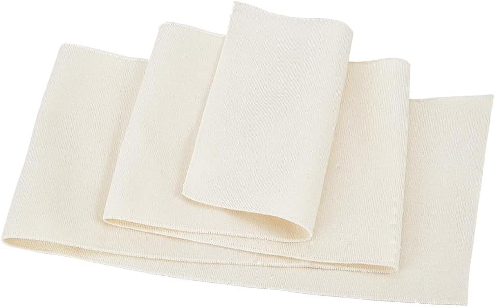 Rib Cuff Fabric 39x5.9 Inch Stretch Fine Ribbing Knit Fabric Beige ...