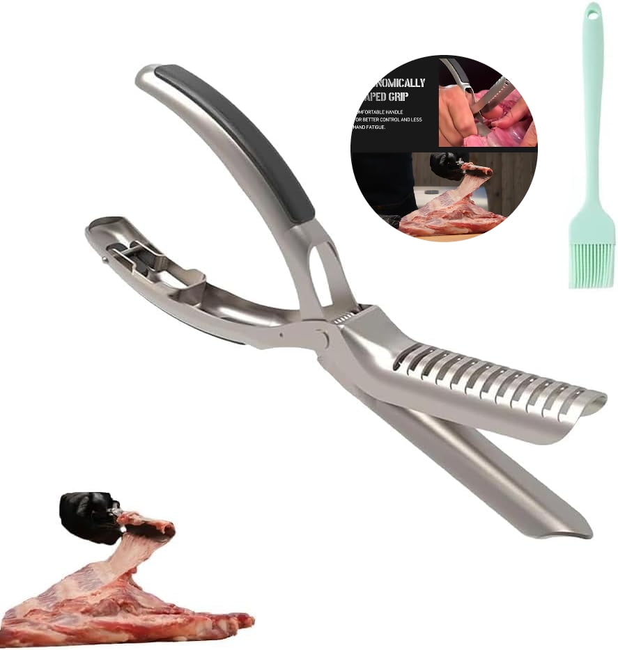 Rib Membrane Removal Tool,Membrane and Silver Skin Removal Tool for ...