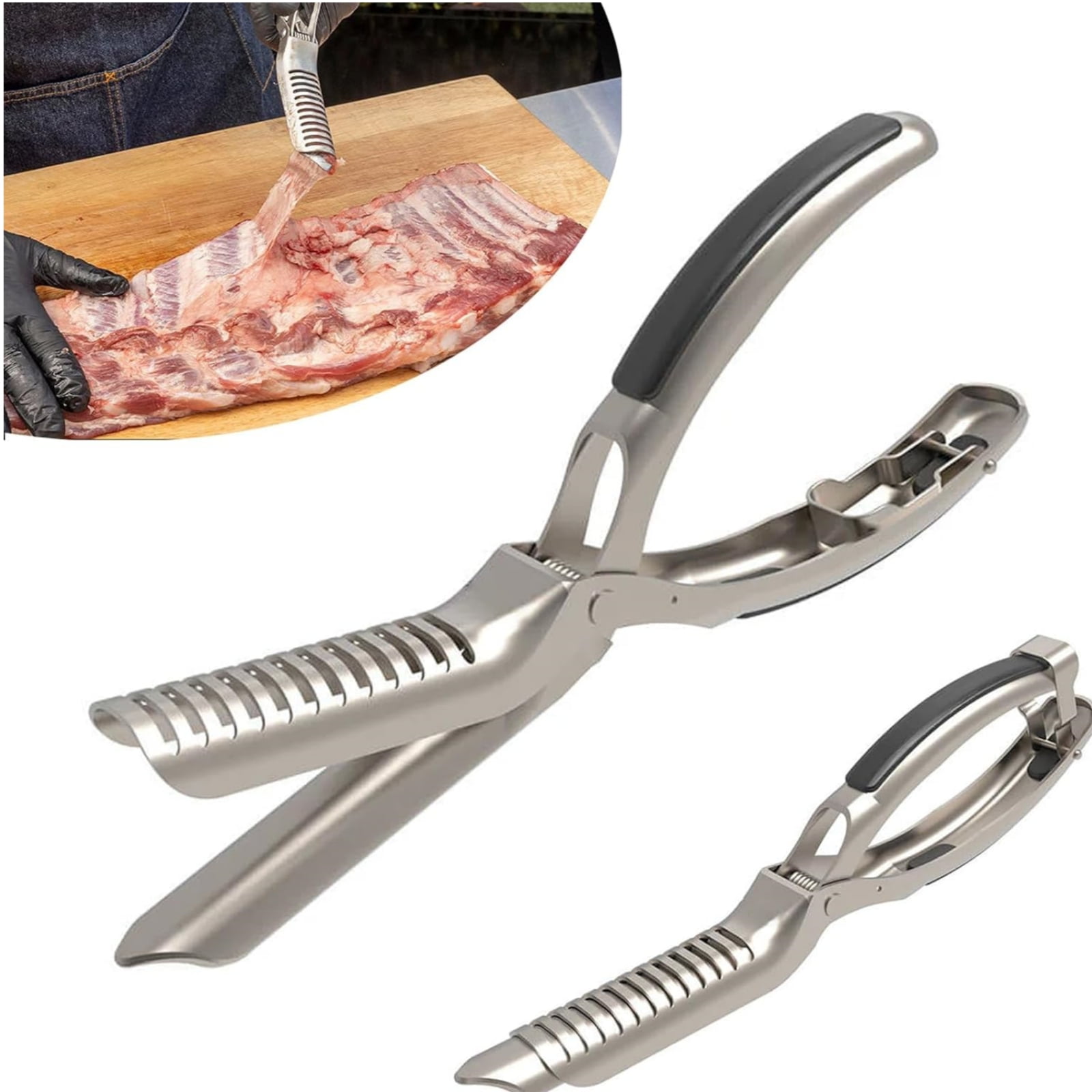 Rib Membrane Removal Tool Stainless Steel Accessory Kit, Ergonomic ...