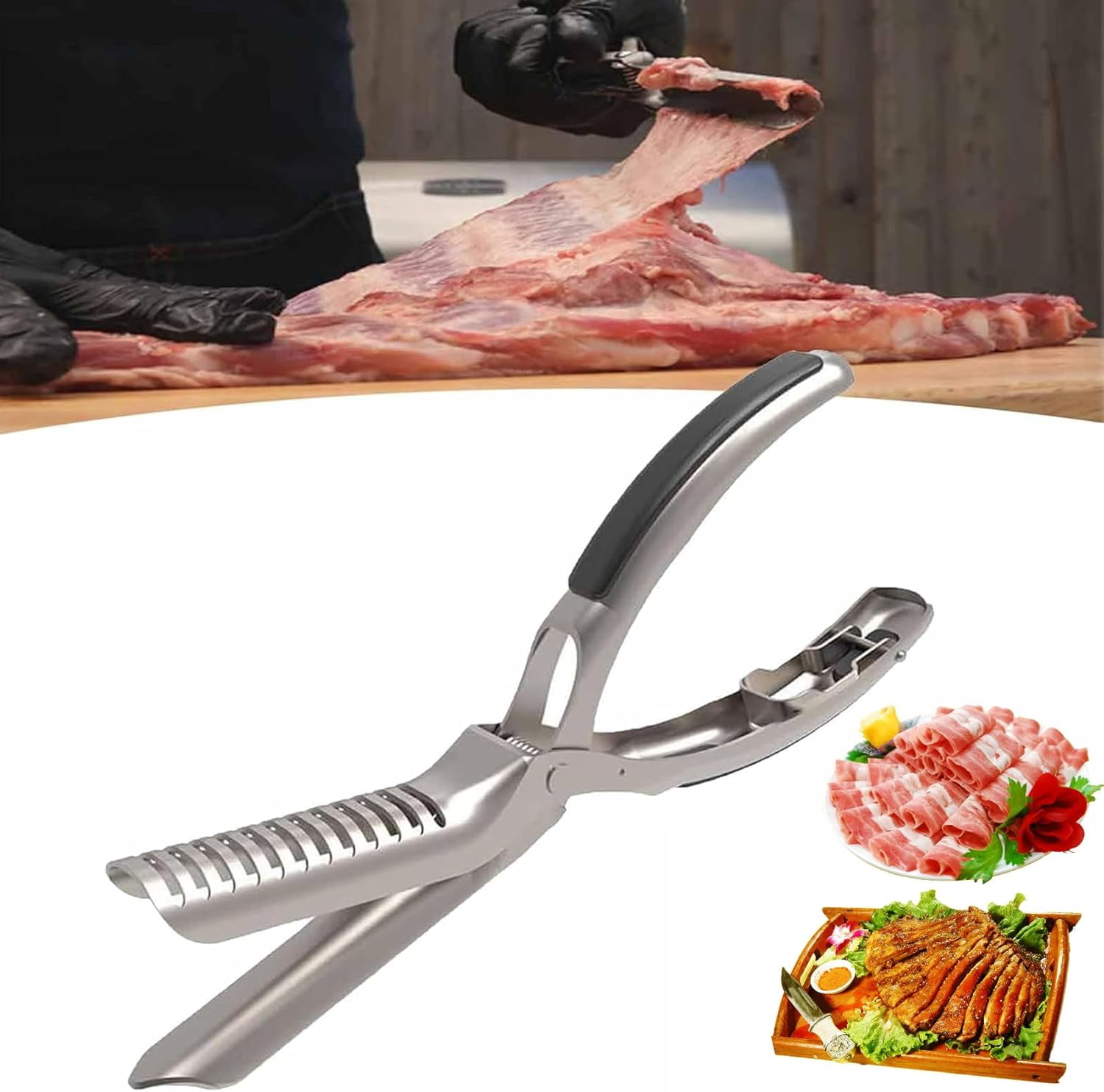 Rib Membrane Removal Tool | Stainless Steel Rib BBQ Prep Tool ...