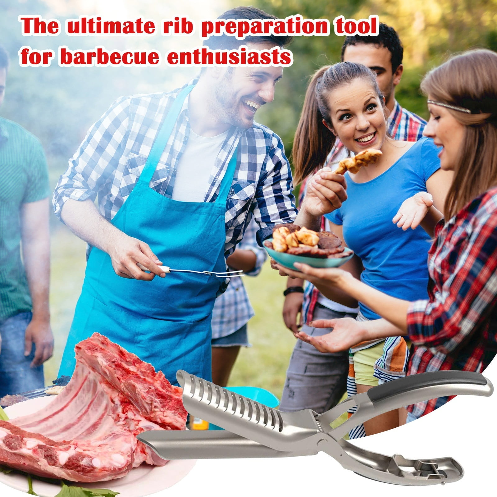 Rib Membrane Remover Stainless Steel Tool Kit - The Ultimate Rib Prep ...
