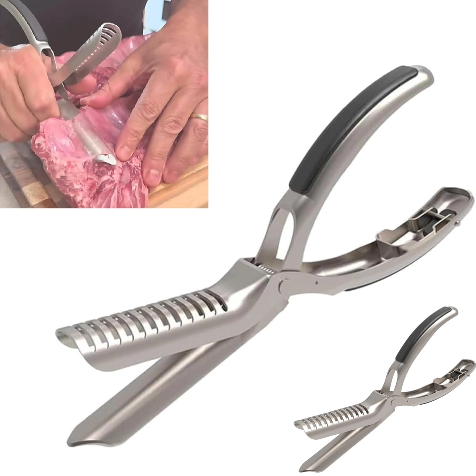 Rib Membrane Remover Stainless Steel Tool Kit - The Ultimate Rib Prep ...