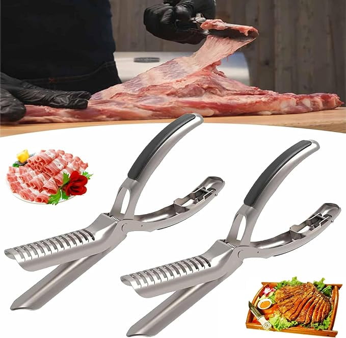 Rib Membrane Remover Stainless Steel Tool Kit - The Ultimate Rib Prep ...