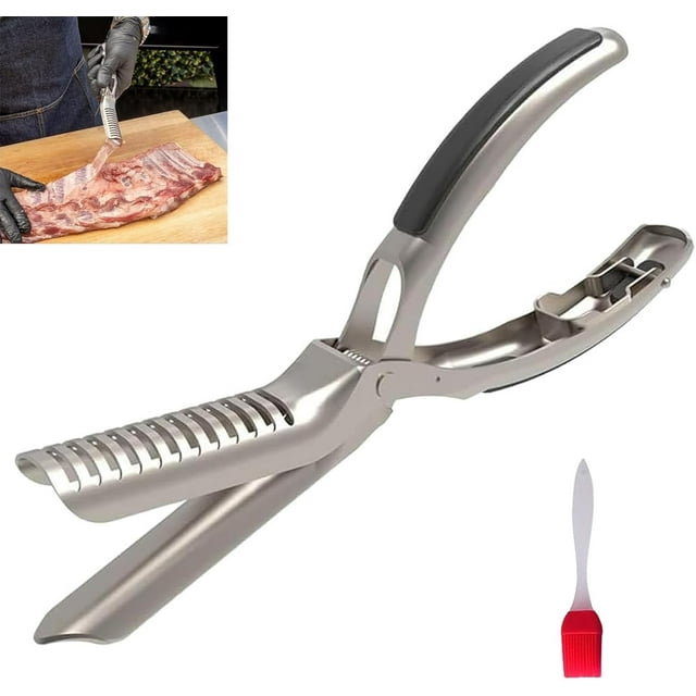 Rib Membrane Remover Tool Kit, The Ultimate Rib Prep Tool for BBQ ...