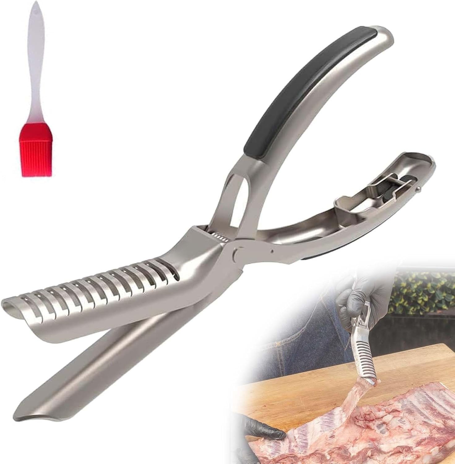 Rib Prep Pro 2025 Kit - Ultimate Stainless Steel Rib Membrane Remover ...