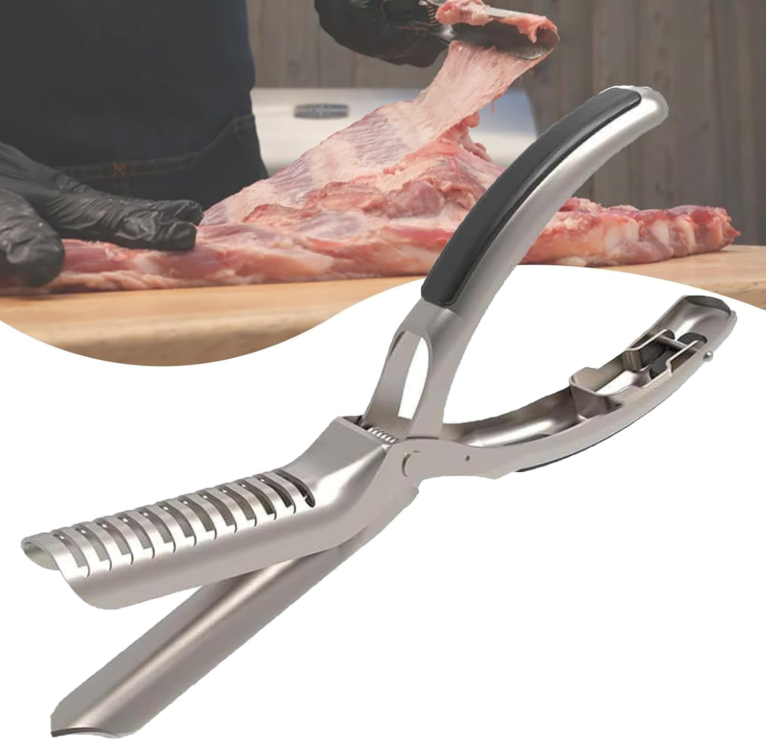 Rib Prep Pro, Rib Membrane Removal Tool, Stainless Steel Rib Membrane ...