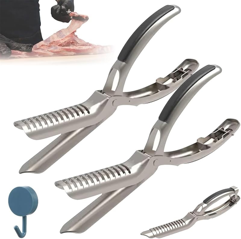 Rib Prep Pro, Rib Membrane Remover Stainless Steel Tool Kit, The ...