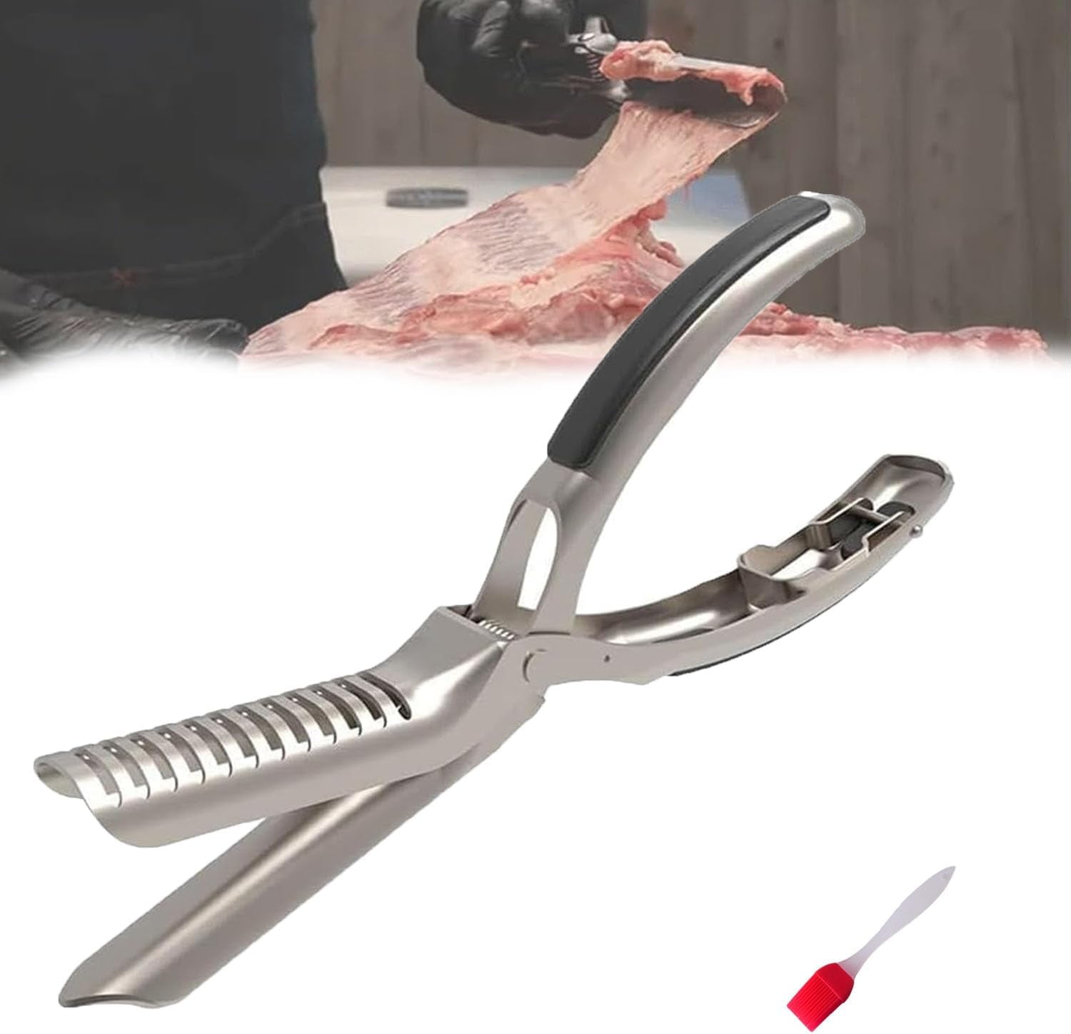Rib Prep Pro, Rib Membrane Remover Tool, BBQ Rib Skinner Membrane ...