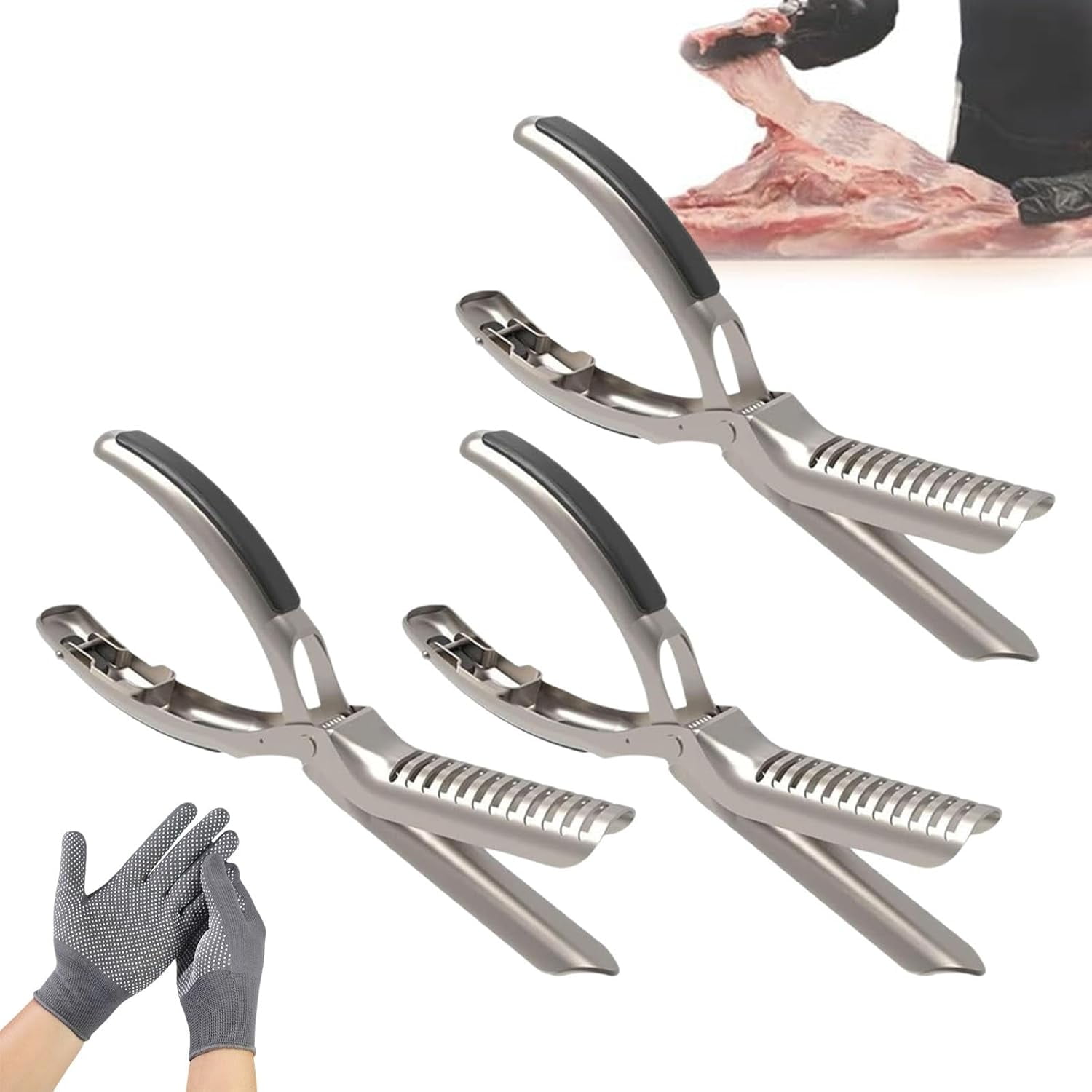 Rib Prep Pro, Rib Prep Tool, BBQ Rib Skinner Premium Food-Grade 304 ...