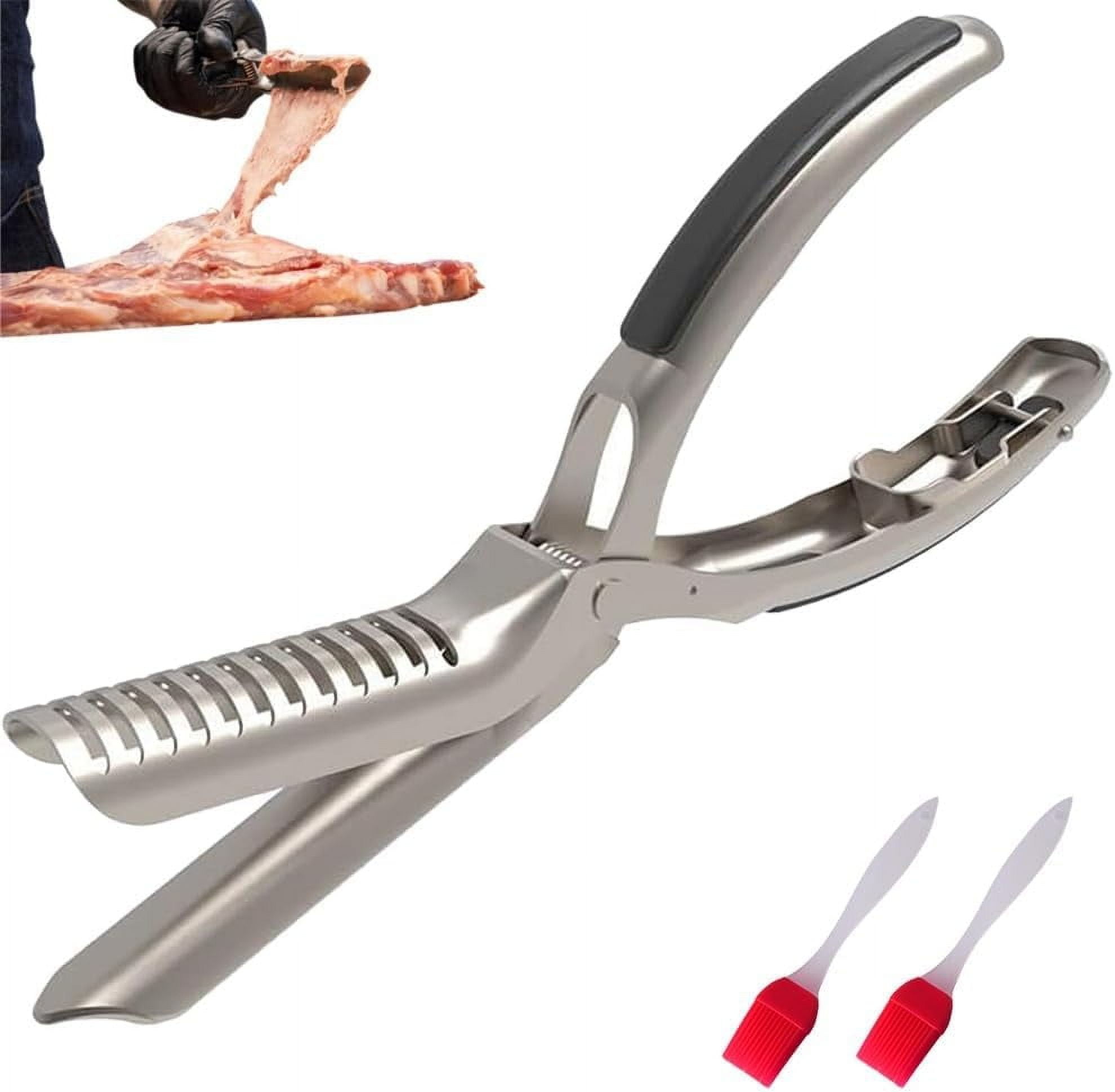 Rib Prep Pro, Rib Prep Tool, BBQ Rib Skinner Premium Food-Grade 304 ...