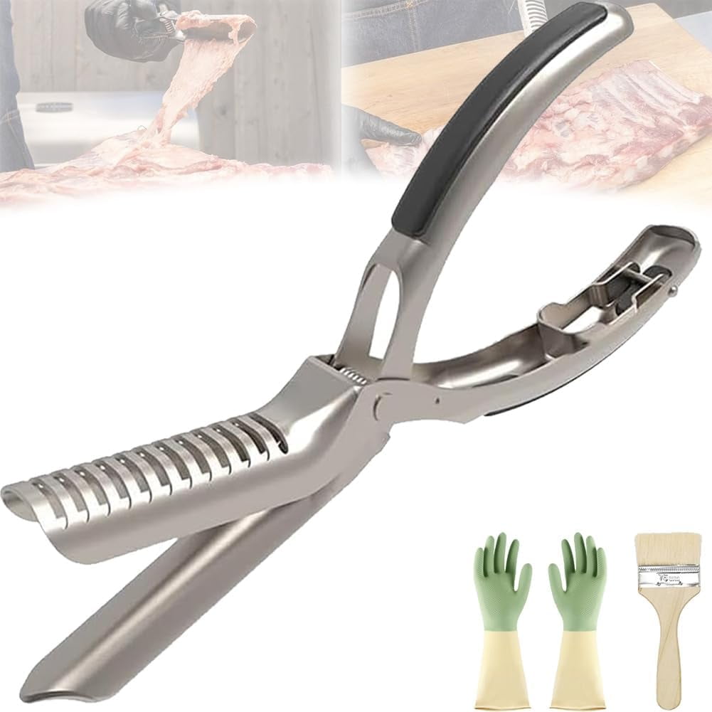 Rib Prep Pro, Rib Prep Tool Membrane Remover, BBQ Ribs Skinner Premium ...