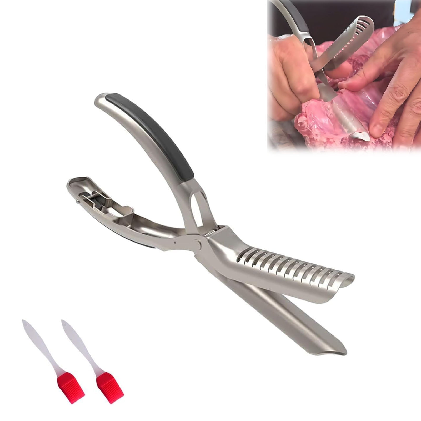 Rib Prep Pro,Stainless Steel Rib Membrane Remove Tool,Rib Membrane ...