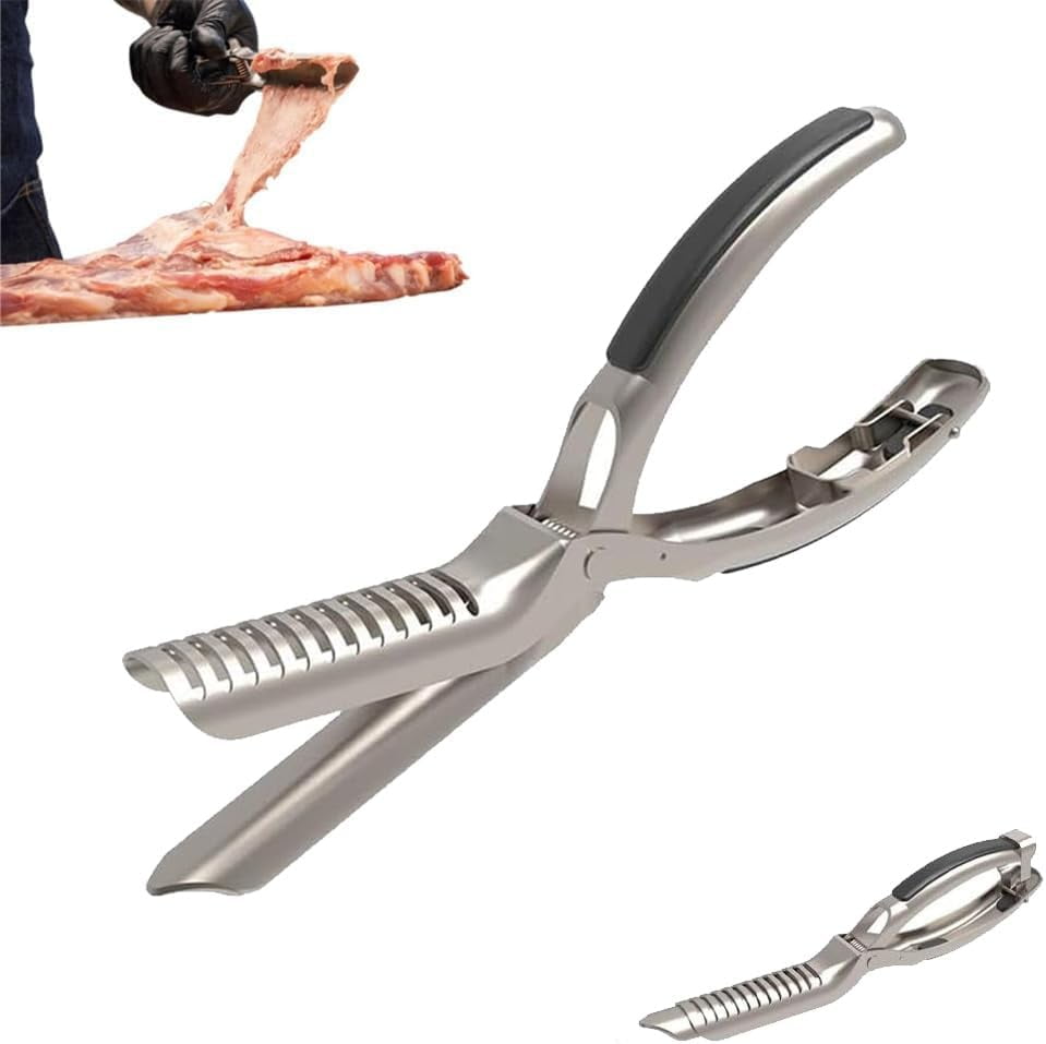 Rib Prep Tool, BBQ Rib Skinner, Rib Prep Tool Membrane Remover, Chicken ...