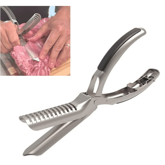 Rib Prep Tool Membrane Remover Stainless Steel Pit Boss Pro BBQ Rib ...