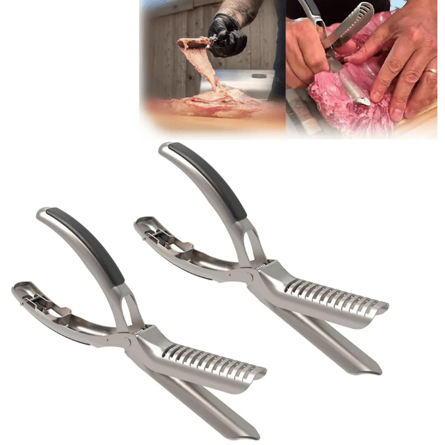 Rib Prep Tool Membrane Remover Stainless Steel Pit Boss Pro BBQ Rib ...