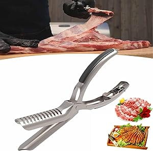 Rib Prep Tool, Rib Membrane Remover Stainless Steel Tool Kit, BBQ Rib ...