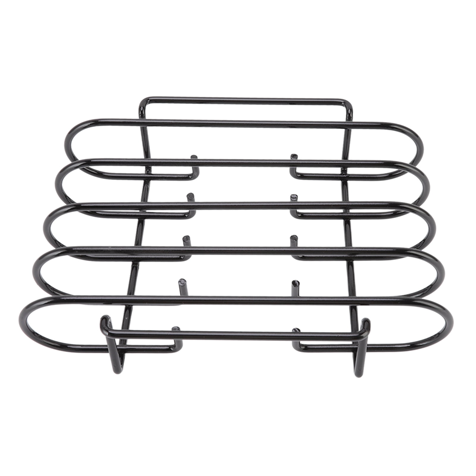 Rib Rack 4 Rows, Compact Portable, Barbecue Standing Rack - Walmart.com