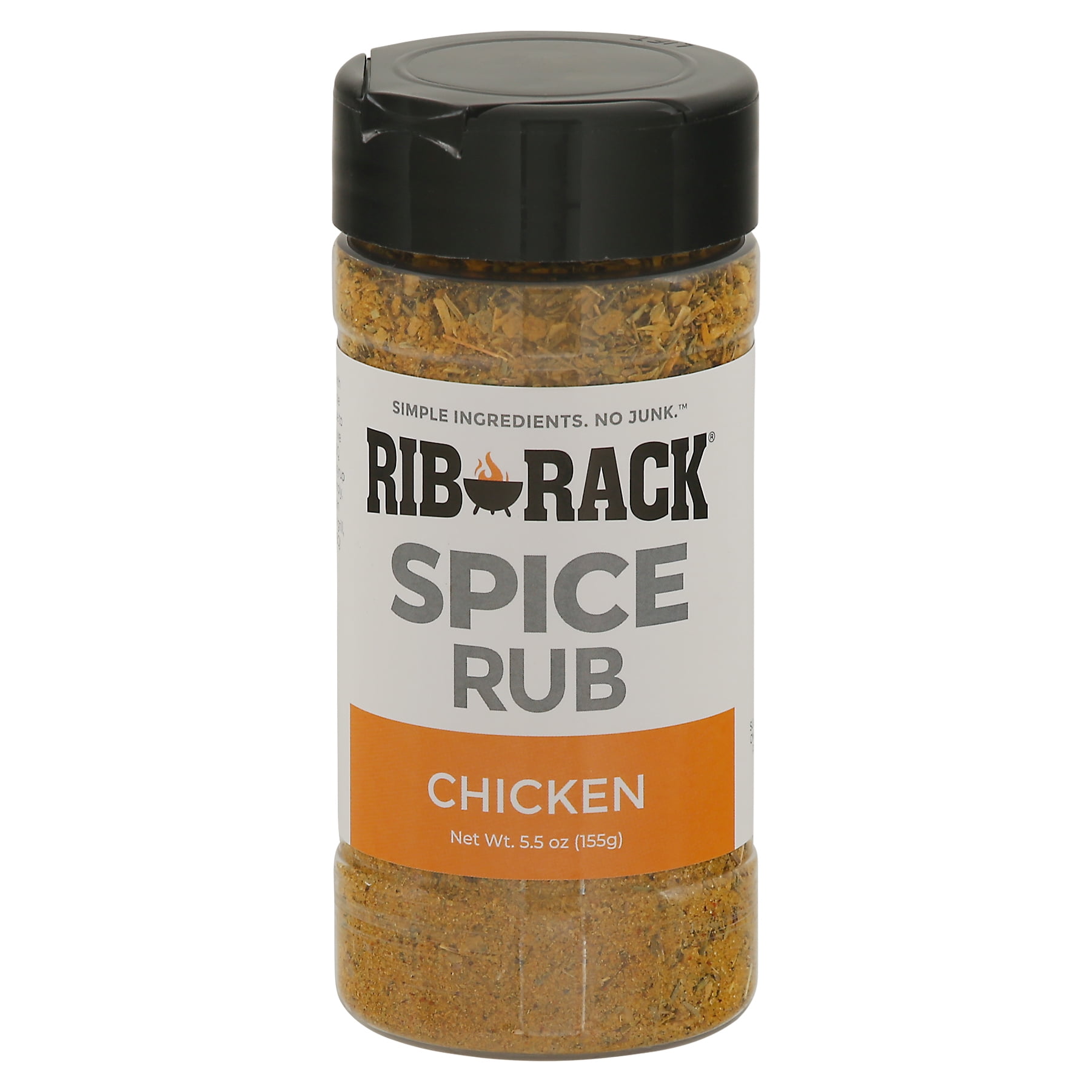 Rib Rack Chicken Seasoning Rub 5.5 oz (Pack of 6) - Walmart.com