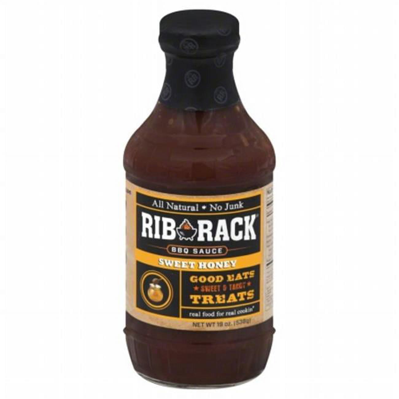 Rib Rack RIB RACK SAUCE BBQ SWT HNY-19 OZ - Pack of 6 - Walmart.com