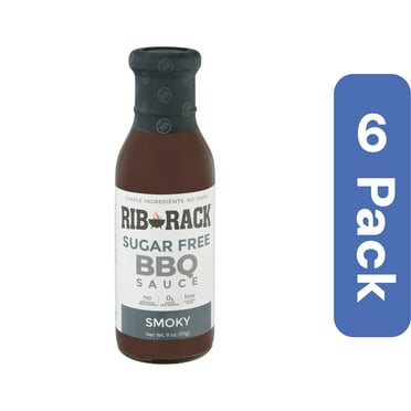 Rib Rack Original BBQ Sauce, 19 Ounce, Marinade, Pack of 6 - Walmart.com