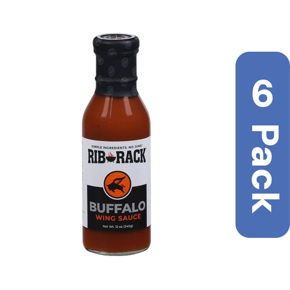 Rib Rack Sauce Buffalo Wing 12 oz (Pack Of 6) - Walmart.com