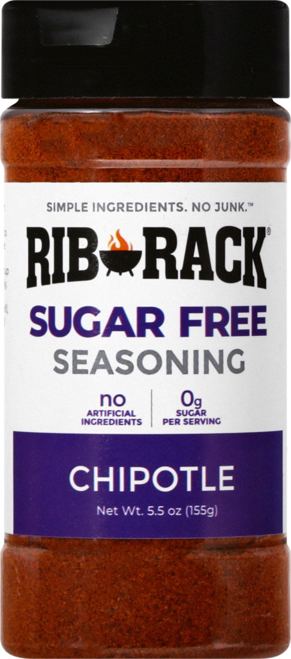 Rib Rack Seasoning Rub Chipotle Sugar Free 5.5 oz (Pack Of 6) - Walmart.com