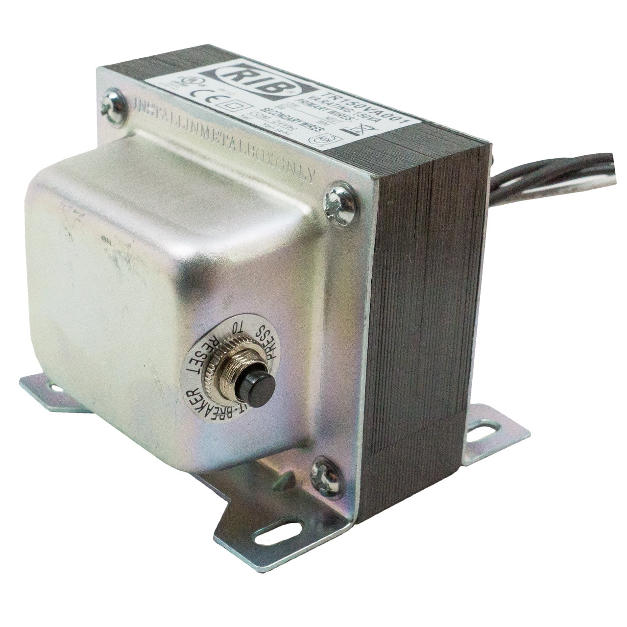 Rib TR150VA001 Transformer 150Va, 120-24V, Single Hub, Ul Listed Us ...