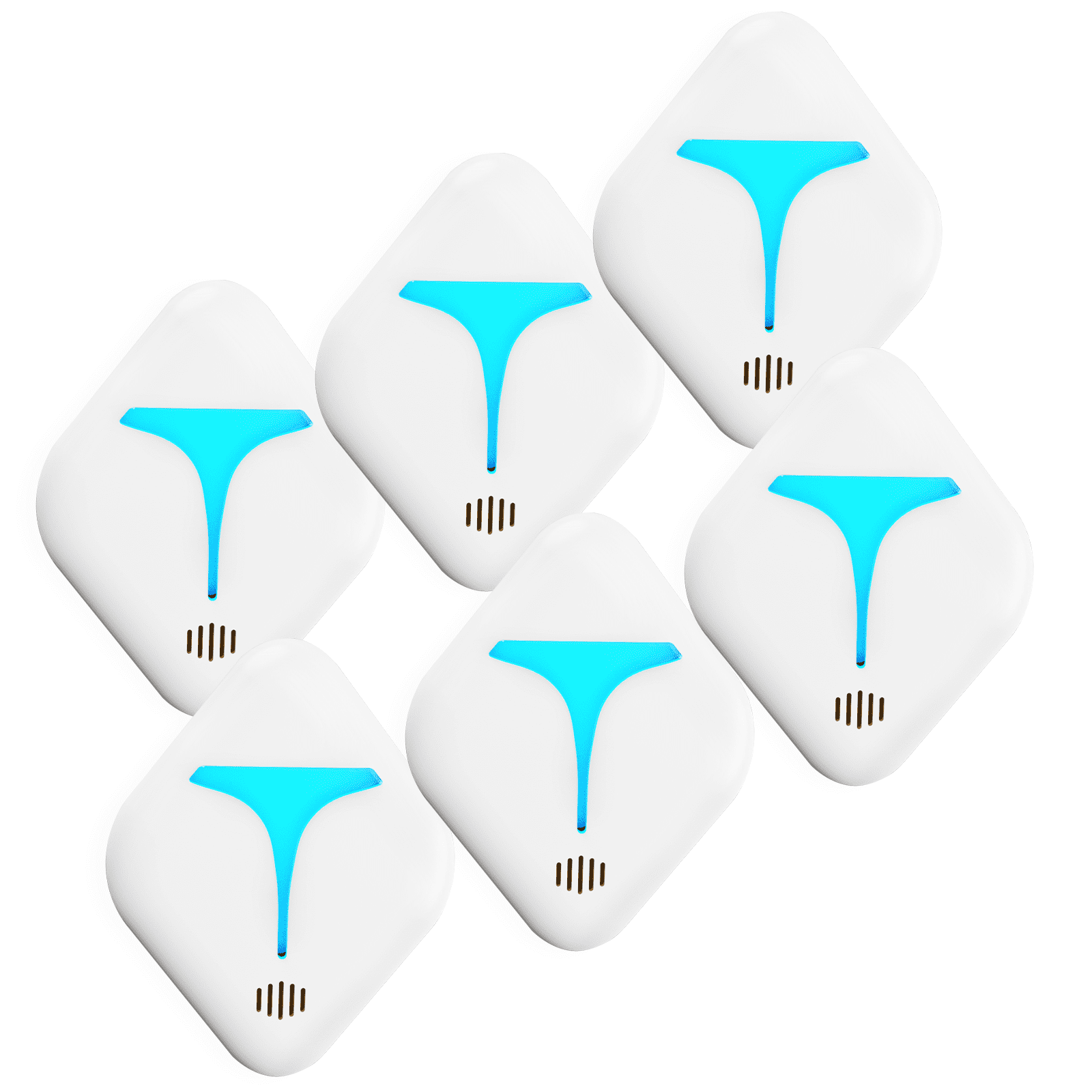 RibRave Ultrasonic Pest Repeller, 6 Pack Electronic Plug in Mouse and ...