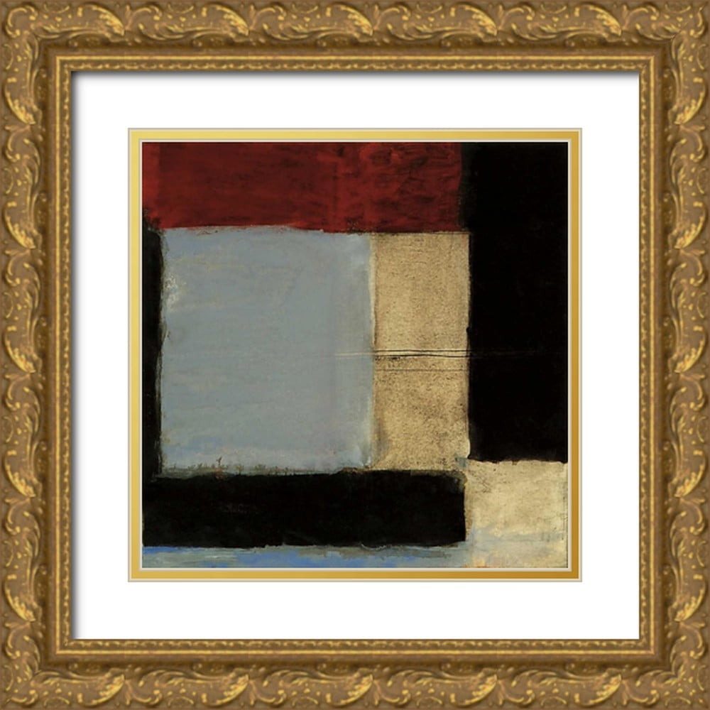 Ribas, Jaume 20x20 Gold Ornate Wood Framed with Double Matting Museum ...