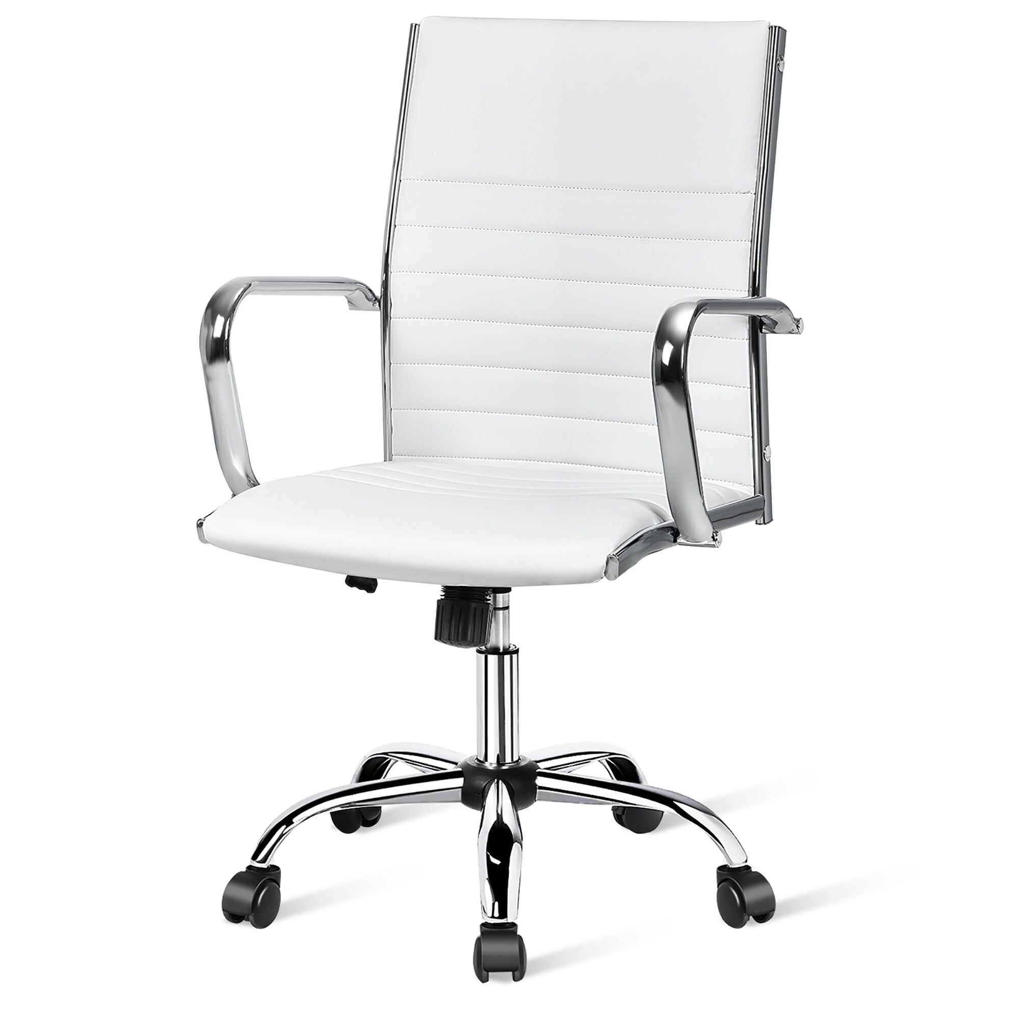 Ribbed Office Chair Ergonomic High Back Executive Conference Chair ...