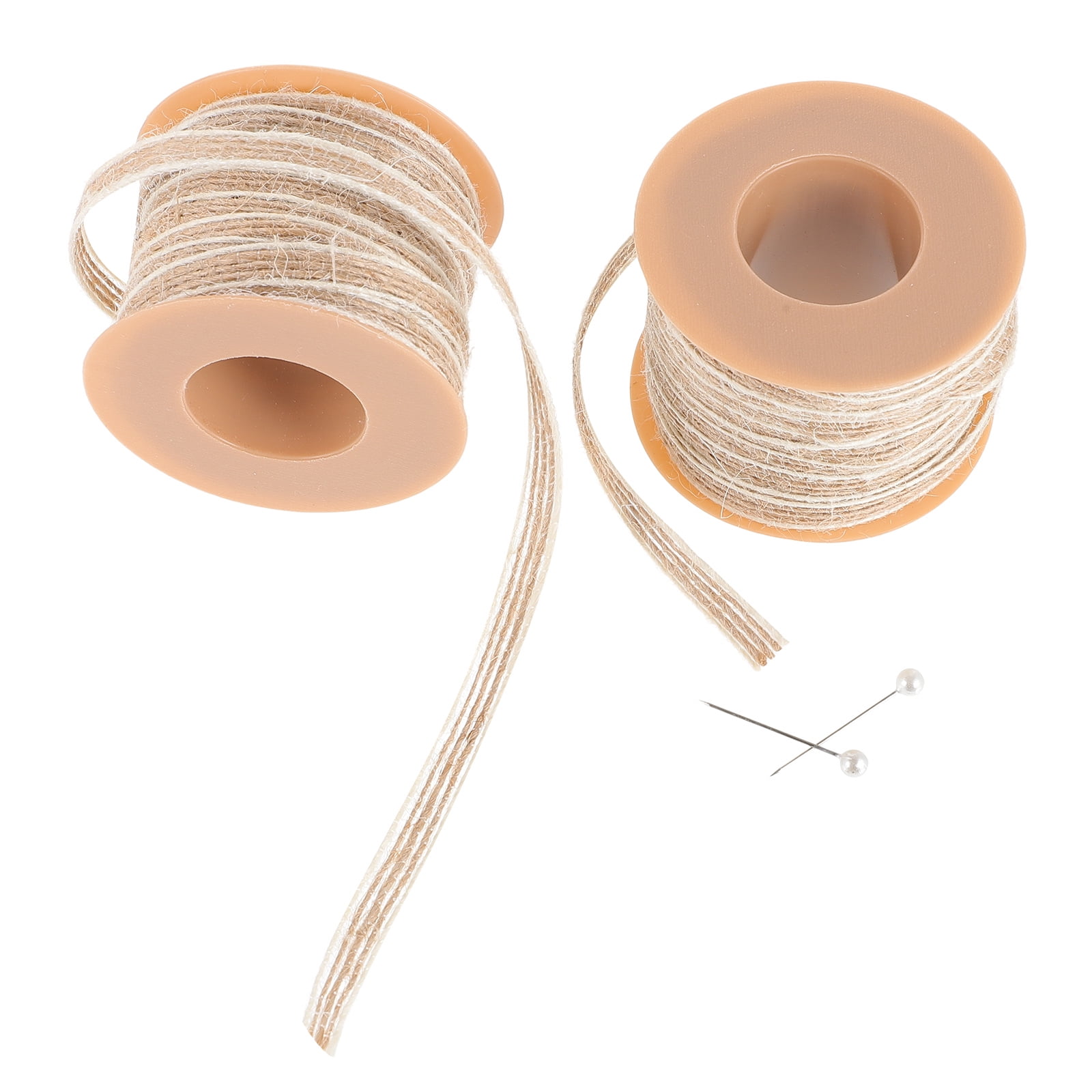 OHOIOLLA Jute Rope Khaki Festive Packaging 2 Rolls 393.00X0.20X0.04in ...