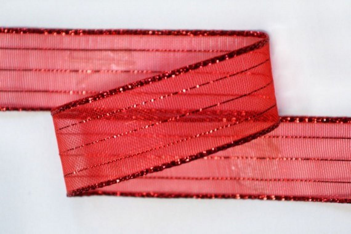 Ribbon Bazaar Corsage 5/8 inch Red 50 yards Ribbon - Walmart.com