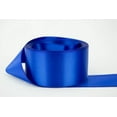 Ribbon Bazaar Double Faced Satin 1-1/2 inch Royal Blue 50 yards 100% ...