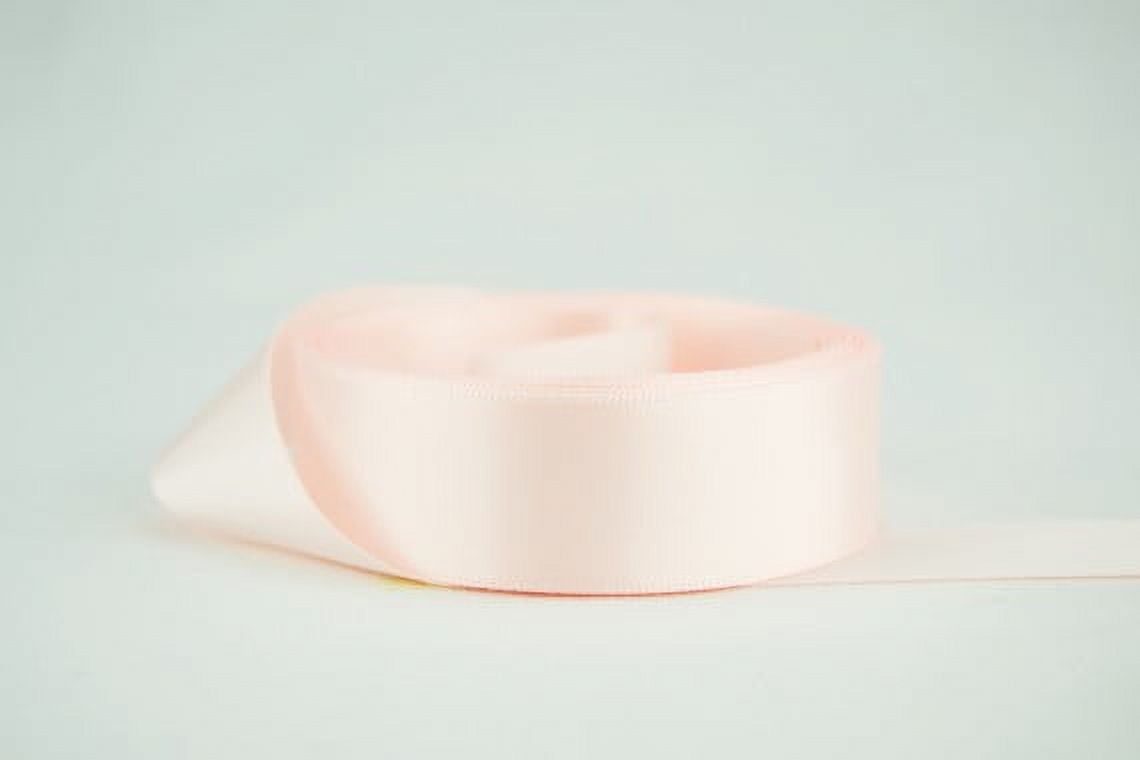 Ribbon Bazaar Double Faced Satin 1/4 inch Sideshow Rose 50 yards 100% ...