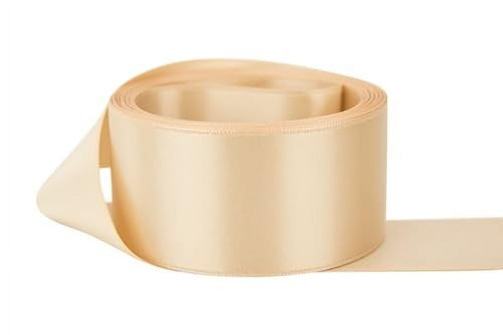 Ribbon Bazaar Double Faced Satin Ribbon - Premium Gloss Finish - 100% ...