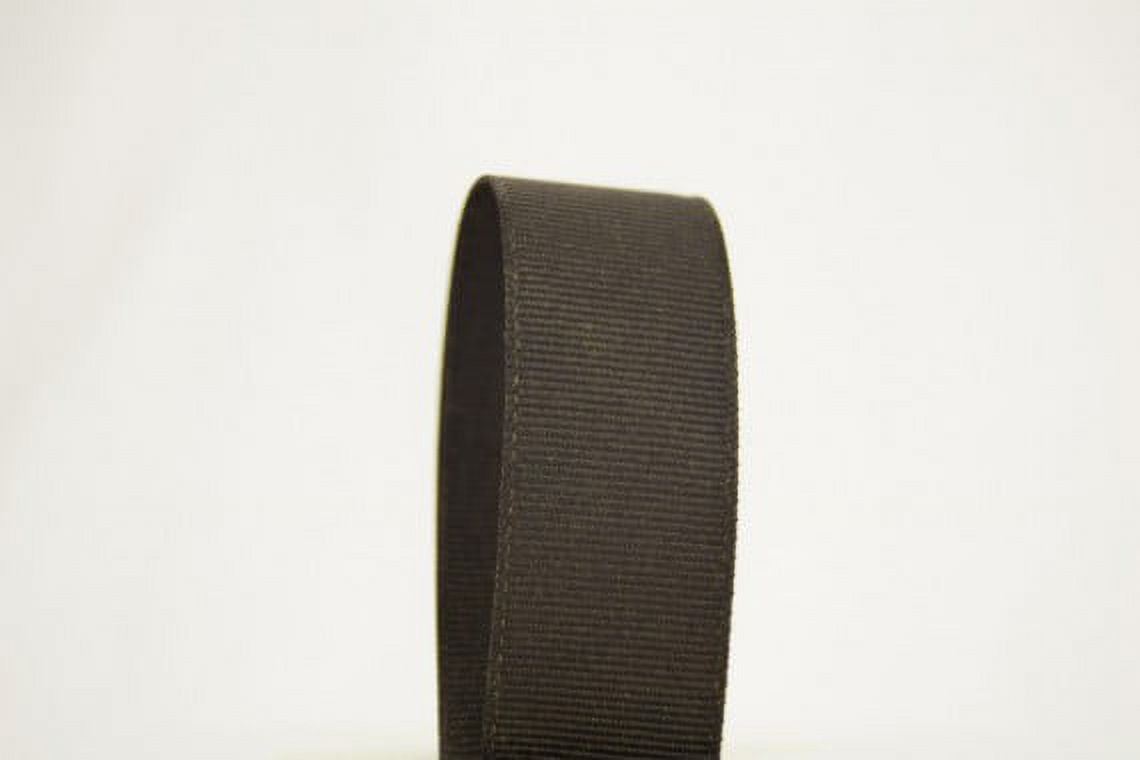 Ribbon Bazaar Solid Grosgrain Ribbon 3 inch Seal Brown 50 yards 100% ...