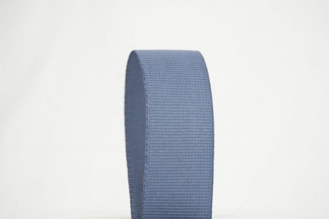 Ribbon Bazaar Solid Grosgrain Ribbon 7/8 inch Smoke Blue 50 yards 100% ...