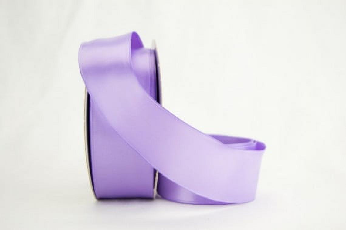 Ribbon Bazaar Wired Double Faced Satin 5/8 inch Lilac 25 yards Ribbon ...