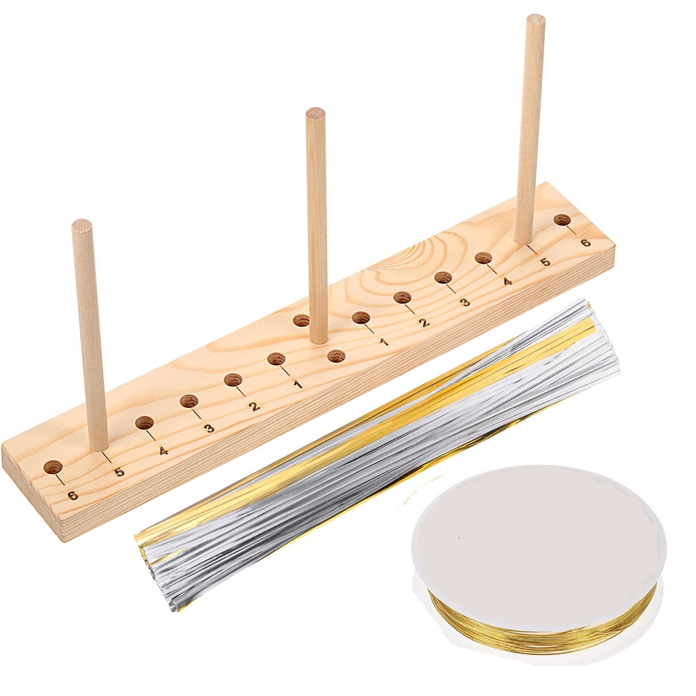 Attic Bow Maker Wooden Bow Maker Tool Kit - DIY Ribbon Craft Tool For ...