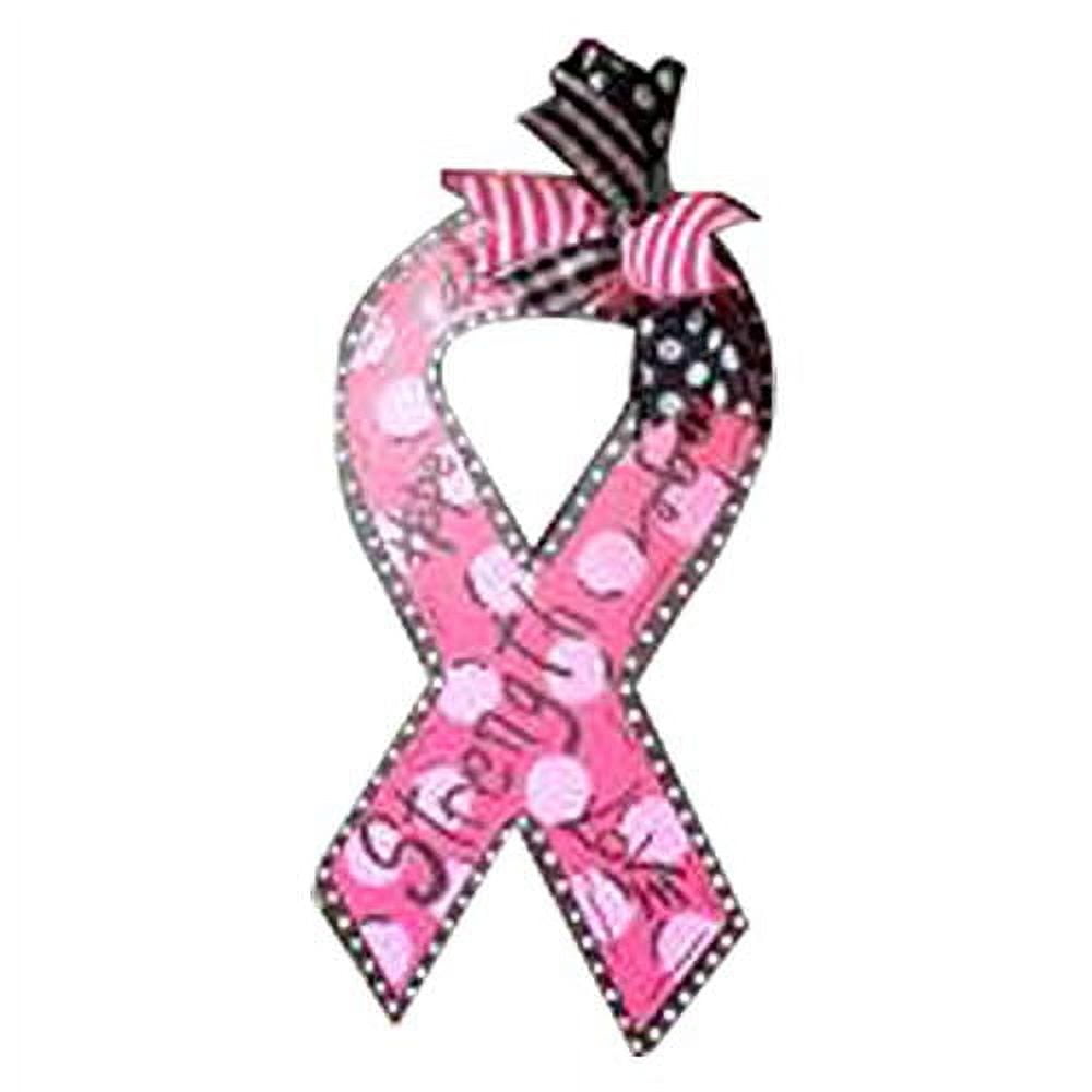 Ribbon Cutout Unfinished Wood Home Decor Awareness Ribbon Everyday Door ...