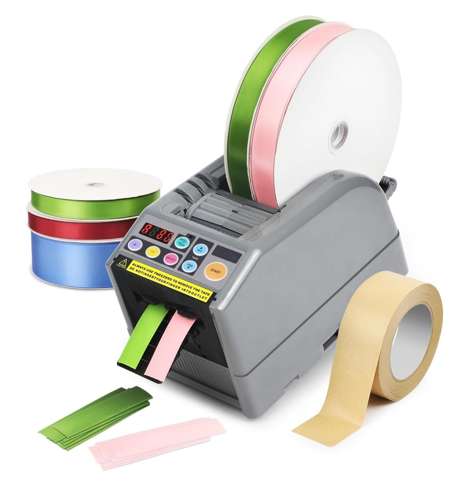 Ribbon Cutting Machine, Advanced Automatic Electric Tape Dispenser ...
