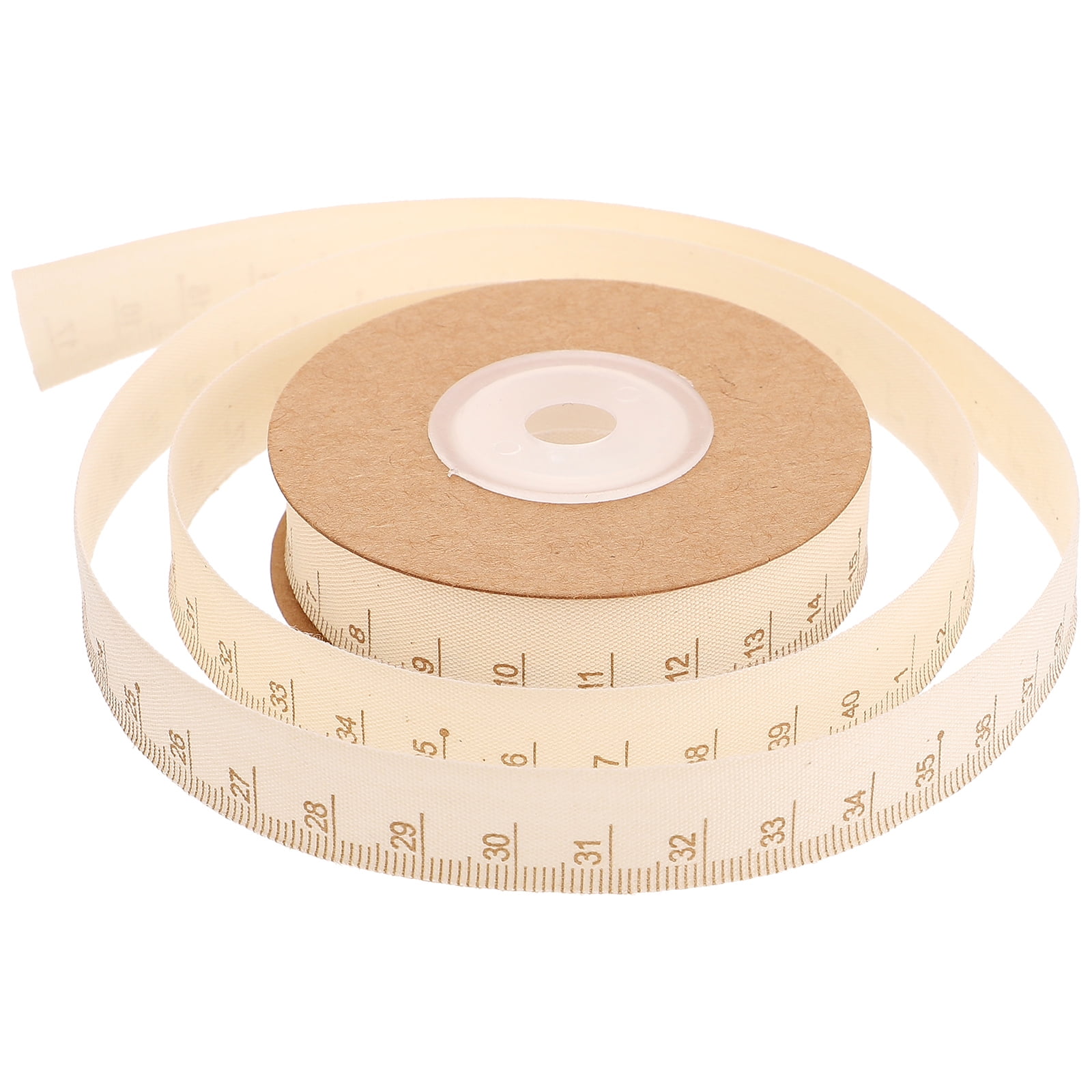 Ribbon Fabric Ruler Natural Cotton Twill Tape Flower Decorations Cake ...