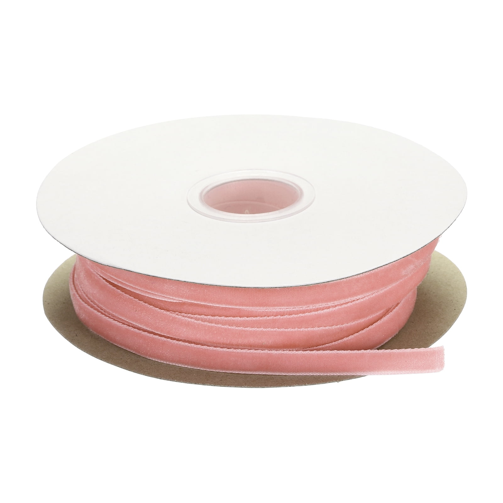 Ribbon Gift Wrapping 1/4 Inch x 50 Yard Pale Pink Single Face Ribbon ...