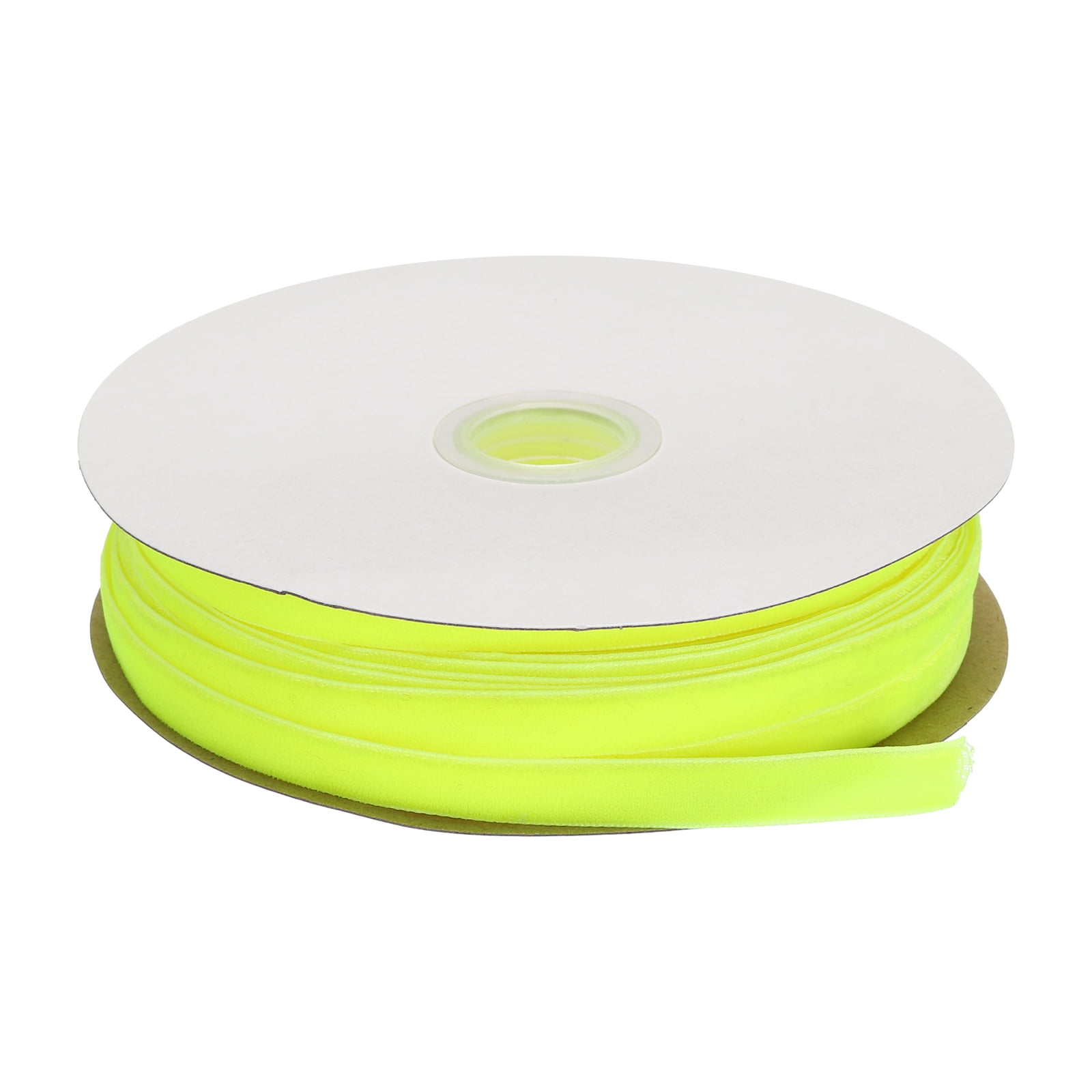 Ribbon Gift Wrapping 3/8 Inch x 50 Yard Bright Yellow Single Face ...