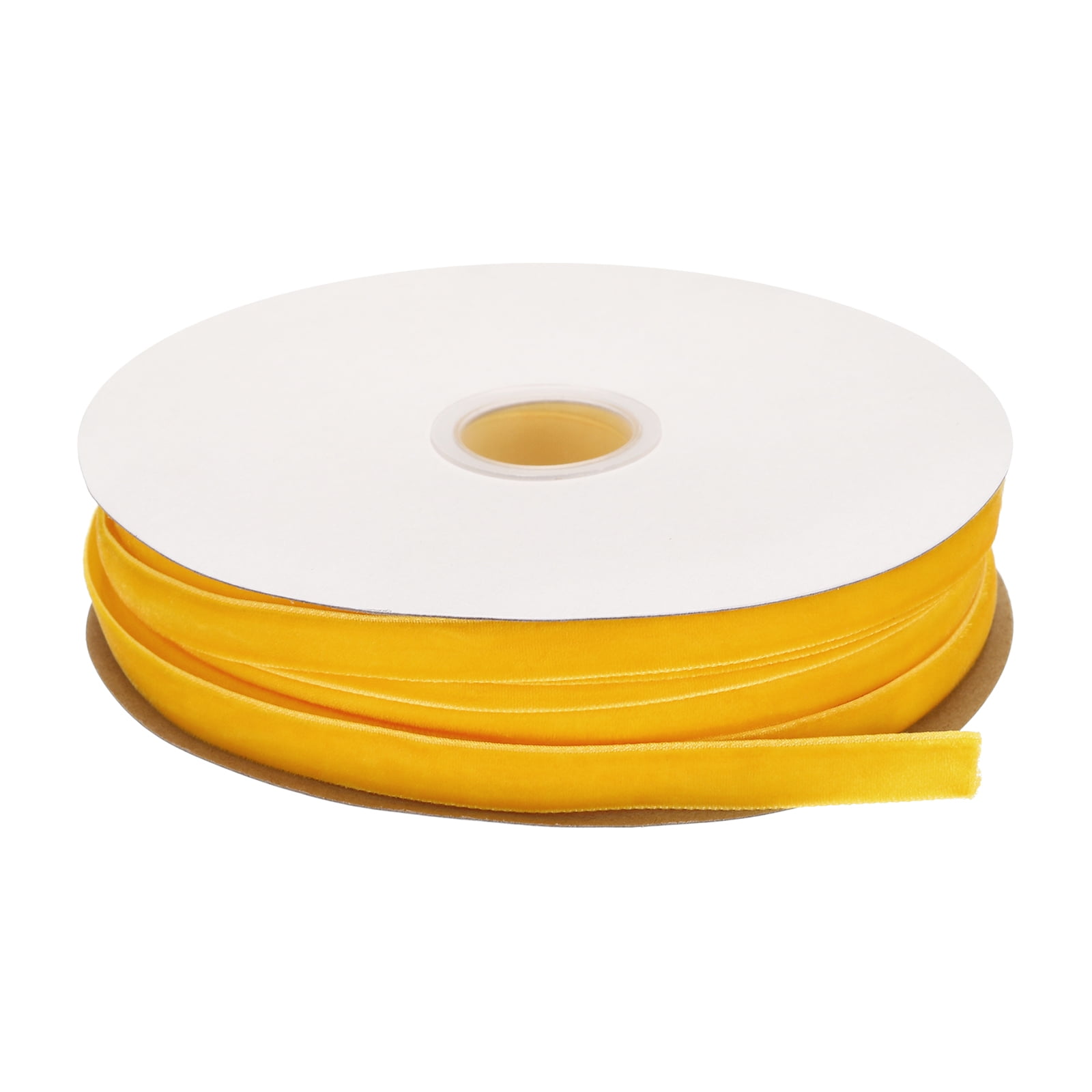 Ribbon Gift Wrapping 3/8 Inch x 50 Yard Ginger Yellow Single Face ...