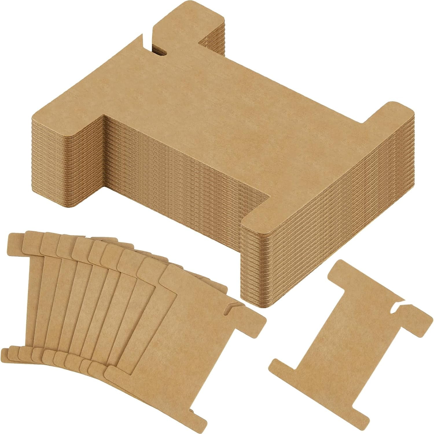 Ribbon Organizer Set Cardboard Ribbon Spools Embroidery Floss Ribbon ...